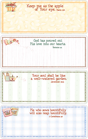 Seeds of Faith Address Labels | Promise Checks