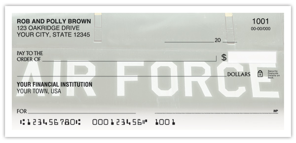 Air Force Personal Checks | Promise Checks
