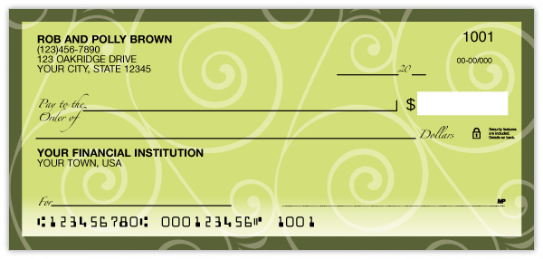 Boho Personal Checks | Promise Checks