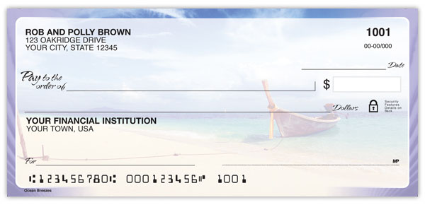 Ocean Breeze Personal Checks | Promise Checks