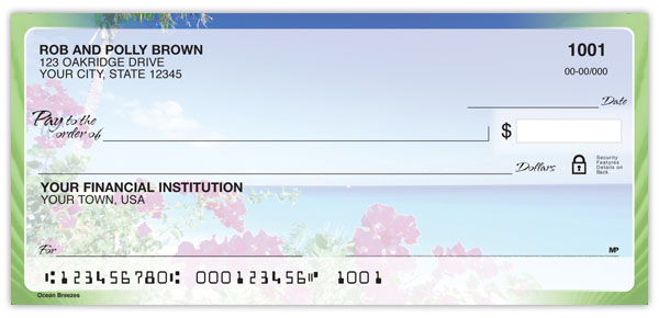 Ocean Breeze Personal Checks | Promise Checks