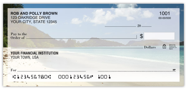 Caribbean Paradise Personal Checks | Promise Checks